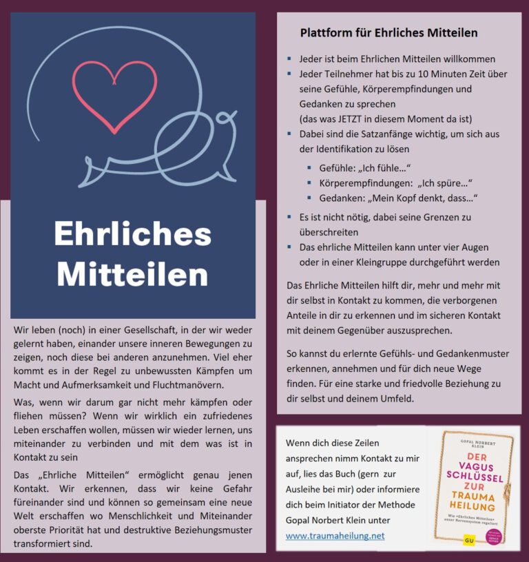 Ehrliches Mitteilen - Susann Haller